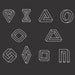 50 Impossible Geometric Shapes | Procreate Brush Pack (digital Download ...
