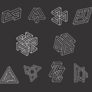 50 Impossible GEOMETRIC Shapes for TATTOO Design | Ornamental Designs ...