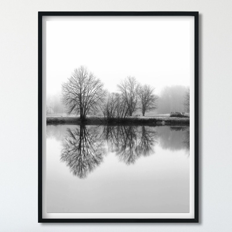 Black and White Nature Prints - Etsy