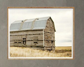 Farmhouse Printable Wall Art Old White Barn Photo Country - Etsy