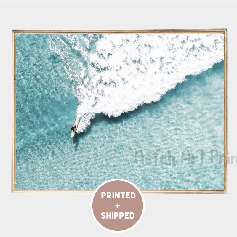 Aerial Surfers Print - Etsy