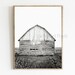 Farmhouse Set of 3 Black and White Photos Printable or Mailed, Old Wood ...