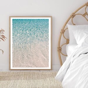 Crystal Water Beach Photography Printed and Shipped Coastal Seashore ...