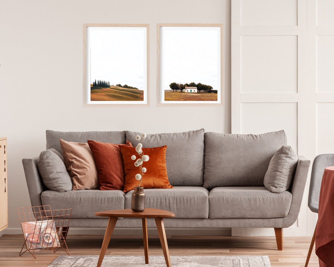 Rustic Barn Print Set of 2, Farmhouse Printable Wall Art, Country ...