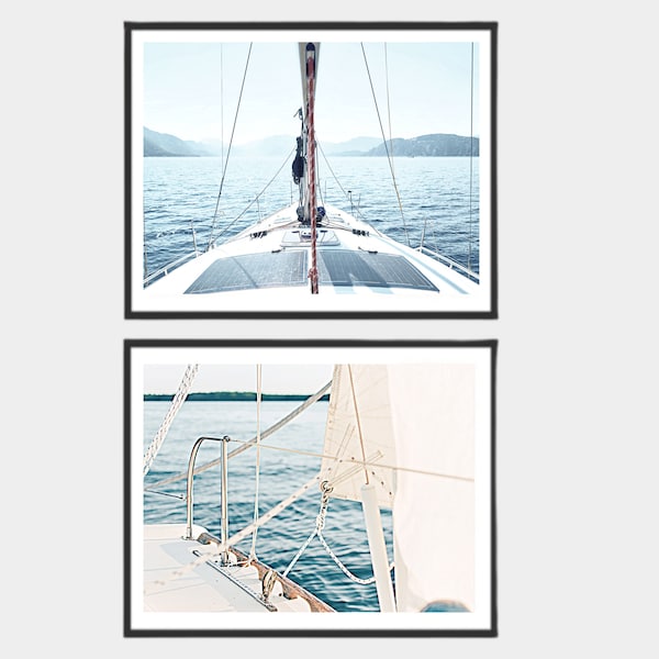 Sailing Poster - Etsy
