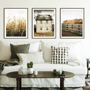 Country Farmhouse Rustic Set of 3 Photo Printable or Mailed Old Barn ...