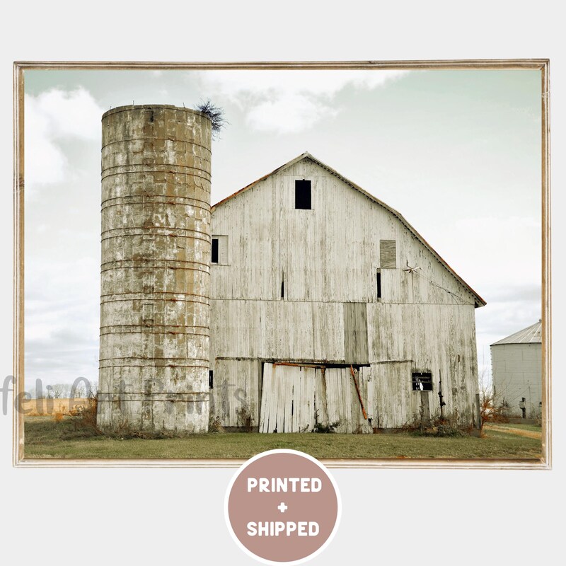 Barn Silo - Etsy
