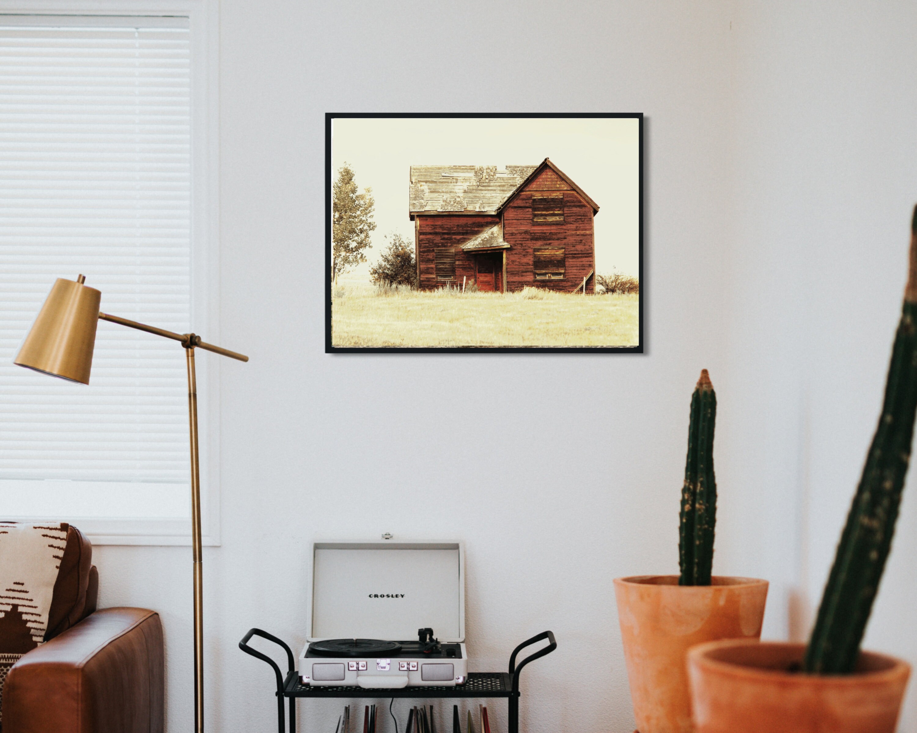 Red Barn Landscape Printable Wall Art Old Wood Barn Print - Etsy