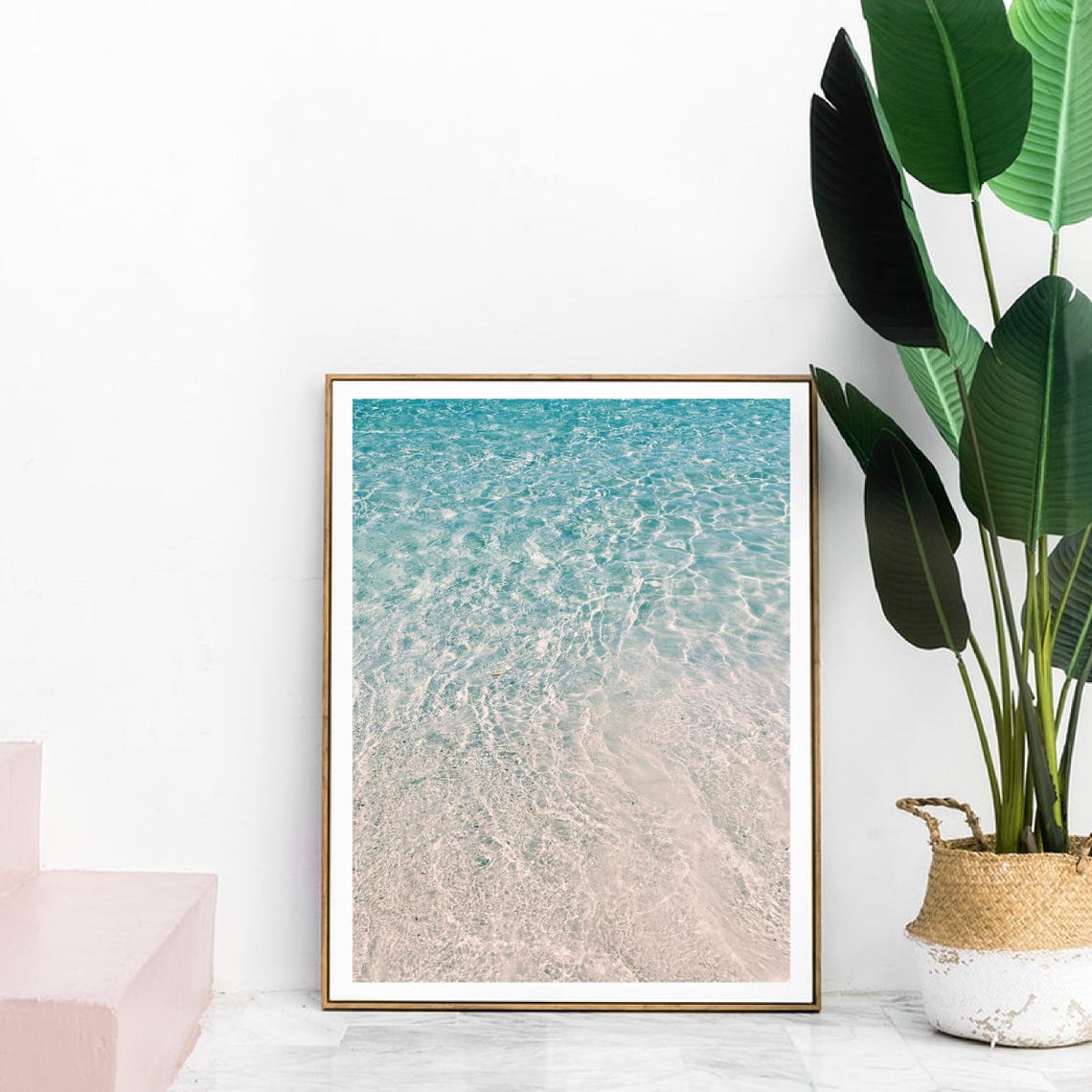Crystal Water Beach Photography Printed and Shipped Coastal Seashore ...