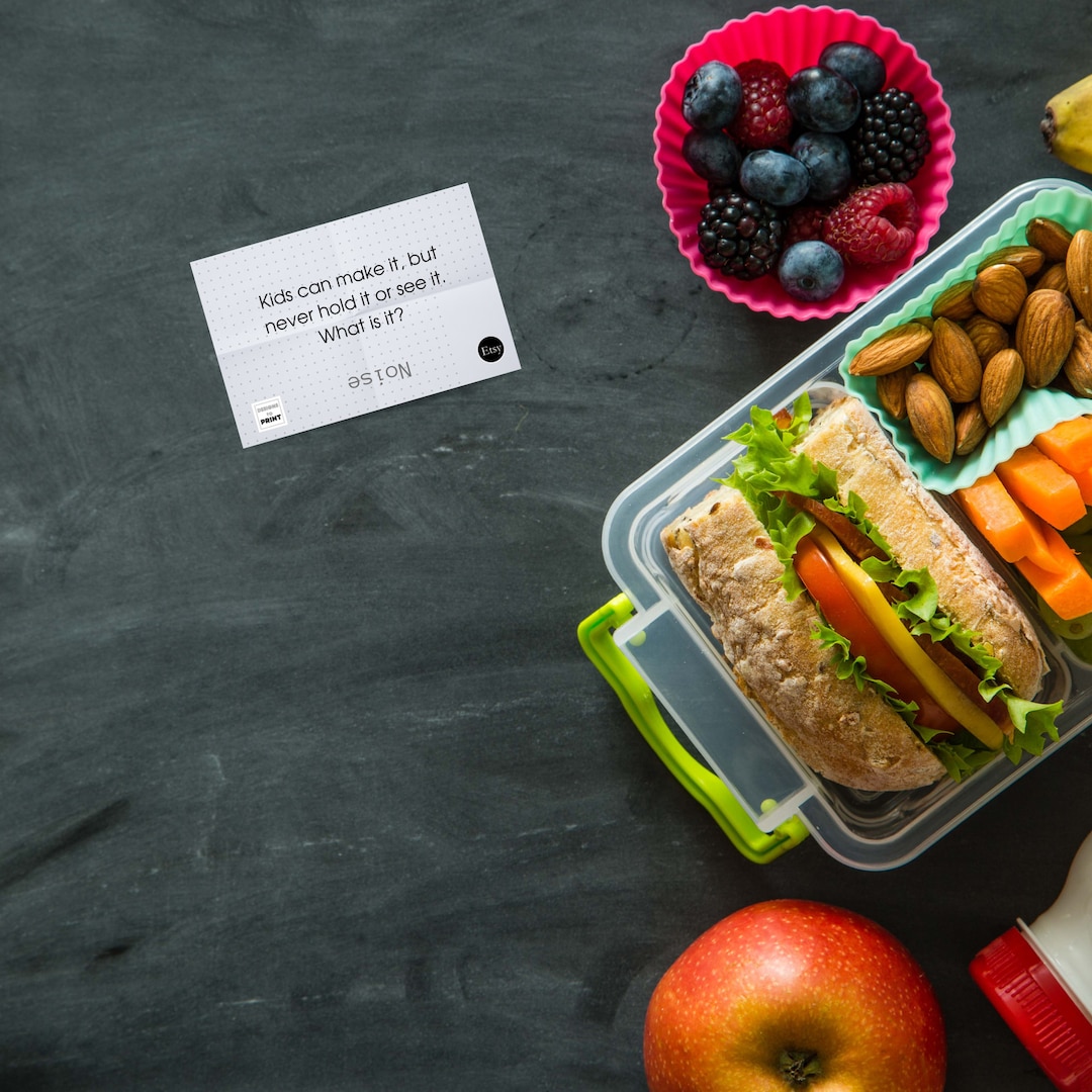 Lunch Box Riddles 004 - Etsy