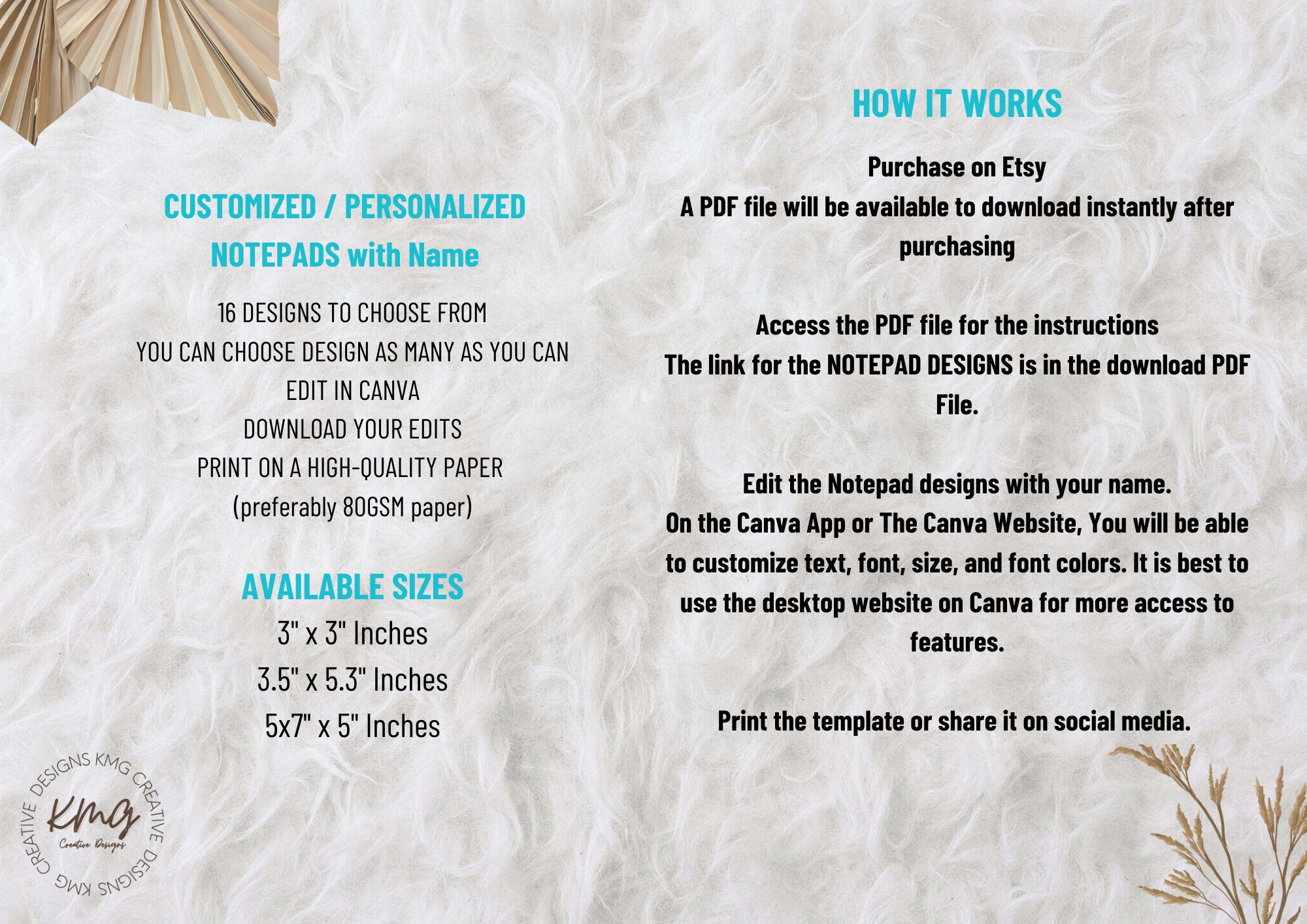 Editable Notepad Printable Memo Sheets Downloadable Cute - Etsy