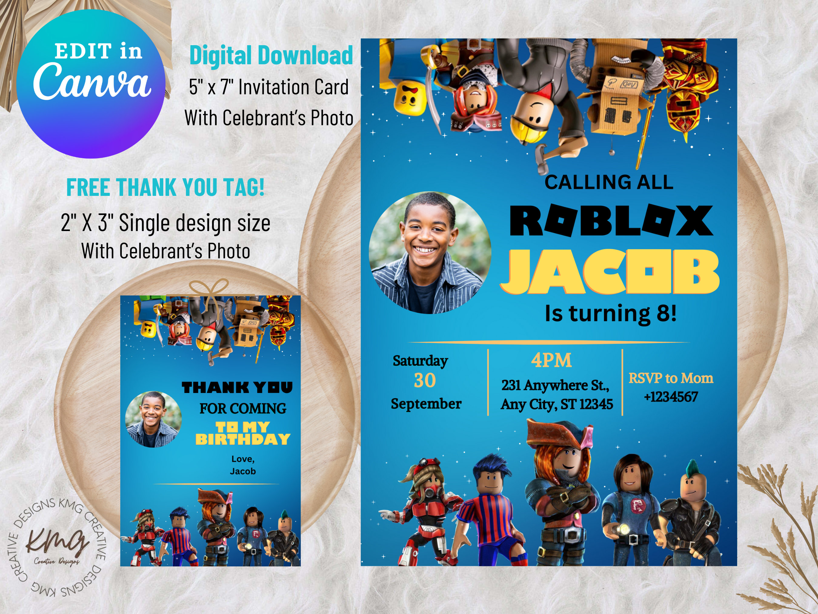 Roblox Game Invitation, Game Invitation, Roblox Party Invitation ...
