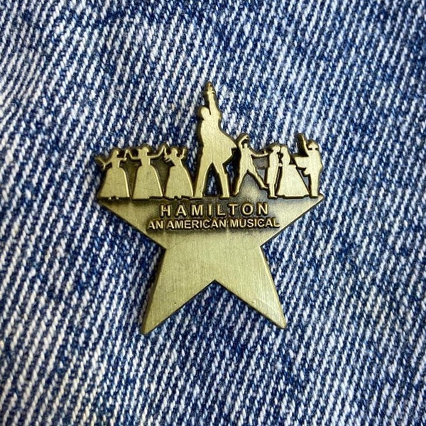 Hamilton Enamel Pin - Etsy
