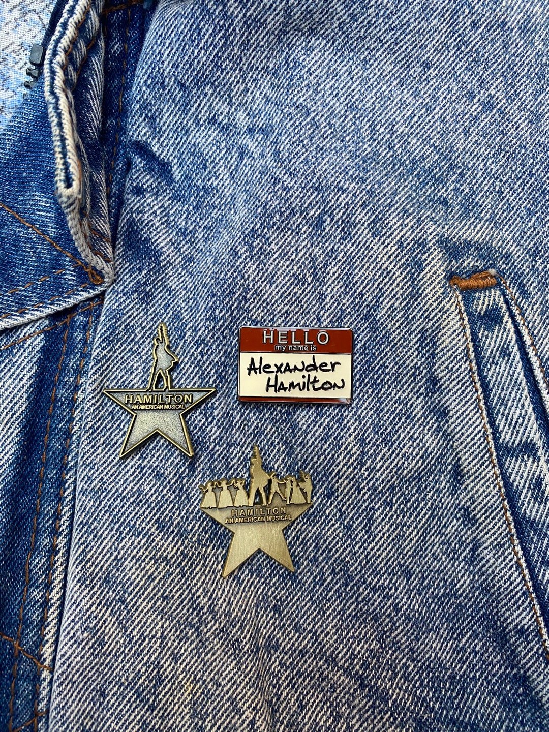 Hamilton Enamel Pin Bundel Hamilton the Musical Hamilton Merchandise ...