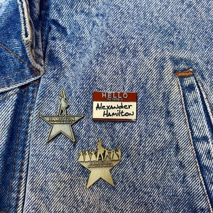 Hamilton Enamel Pin Bundel Hamilton the Musical Hamilton Merchandise ...