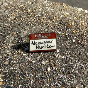 Hamilton Enamel Pin Bundel Hamilton the Musical Hamilton Merchandise ...