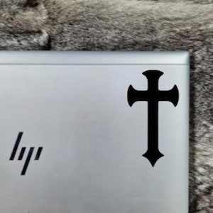 Custom Cross Decal, Christian Cross Car Decal, Catholic Cross Decal ...