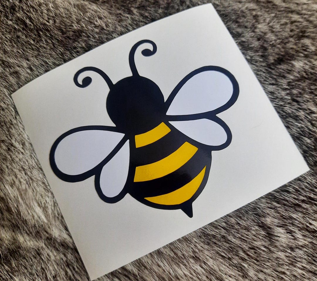 Bumble Bee Decal: Custom Vinyl Sticker for Car, Laptop, Tumbler, Boat ...
