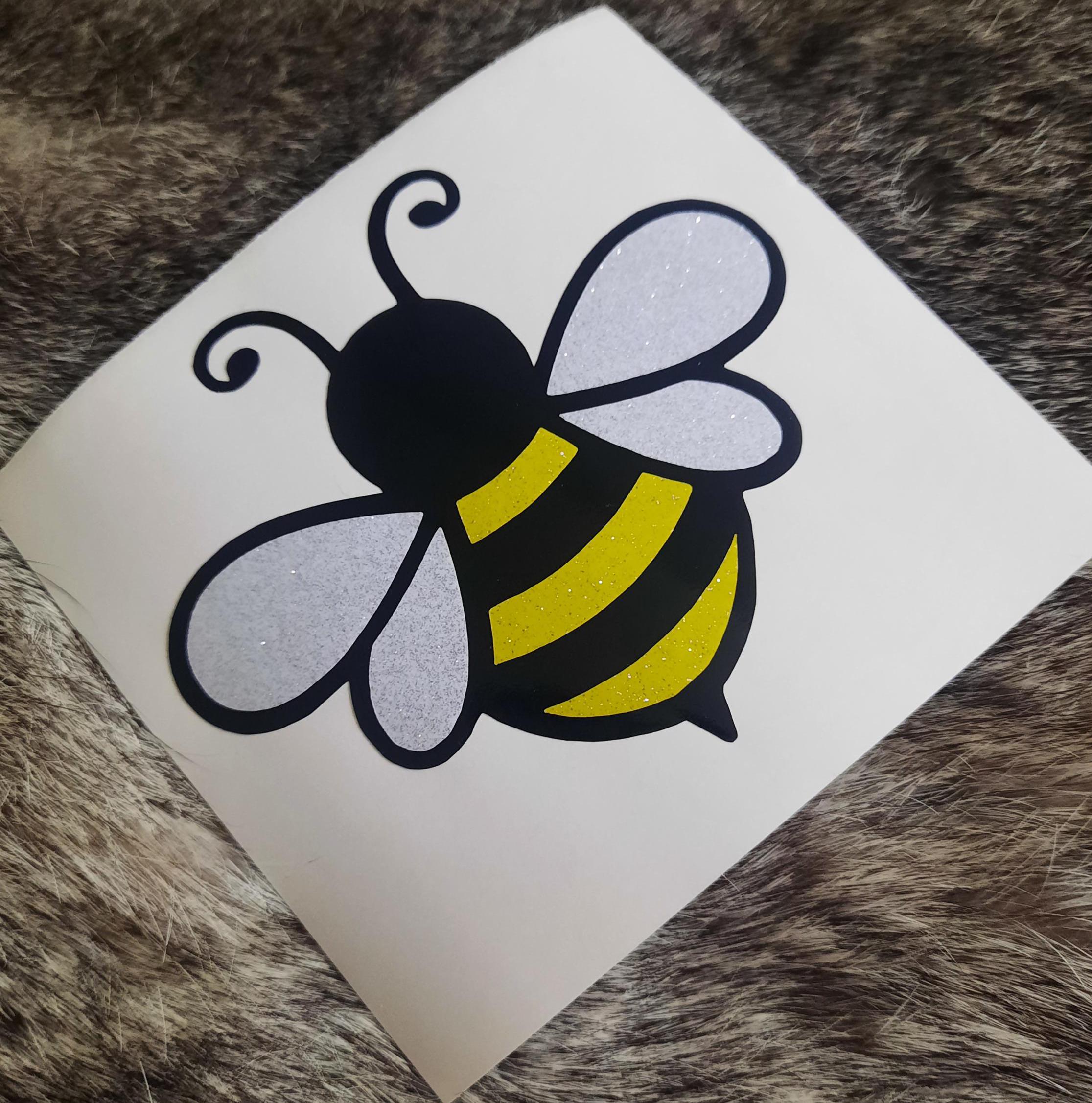 Bumble Bee Decal: Custom Vinyl Sticker for Car, Laptop, Tumbler, Boat ...