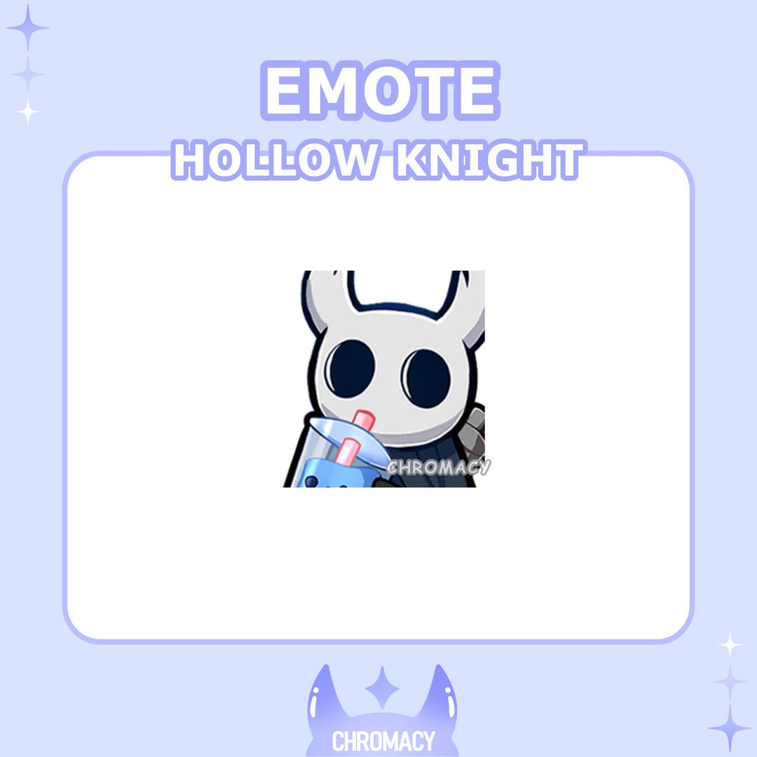 Hollow Knight "sip" Emote [twitch Graphics / Youtube / Discord] - Etsy