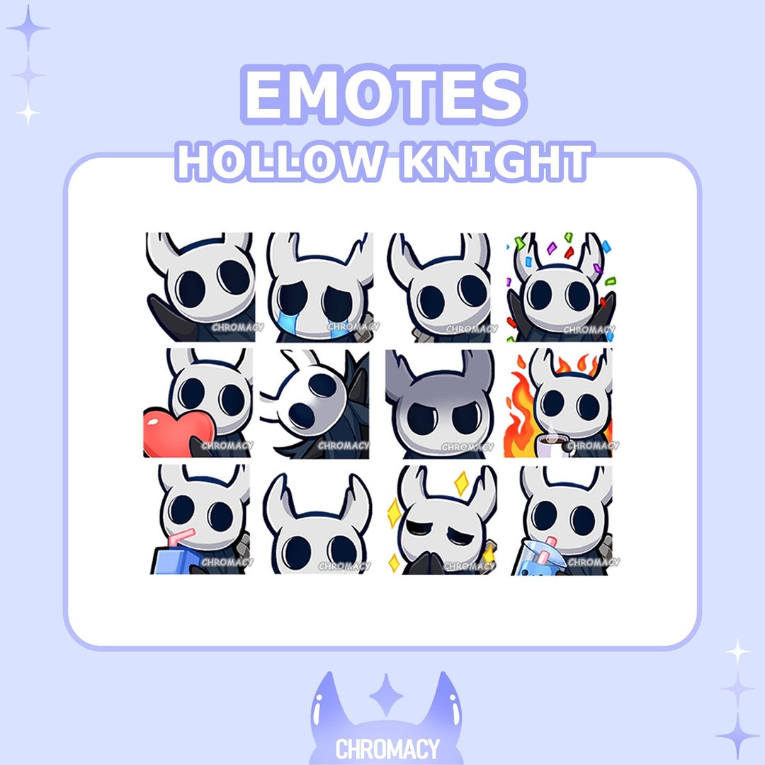 Hollow Knight Emote Bundle [twitch Graphics / Youtube / Discord] - Etsy