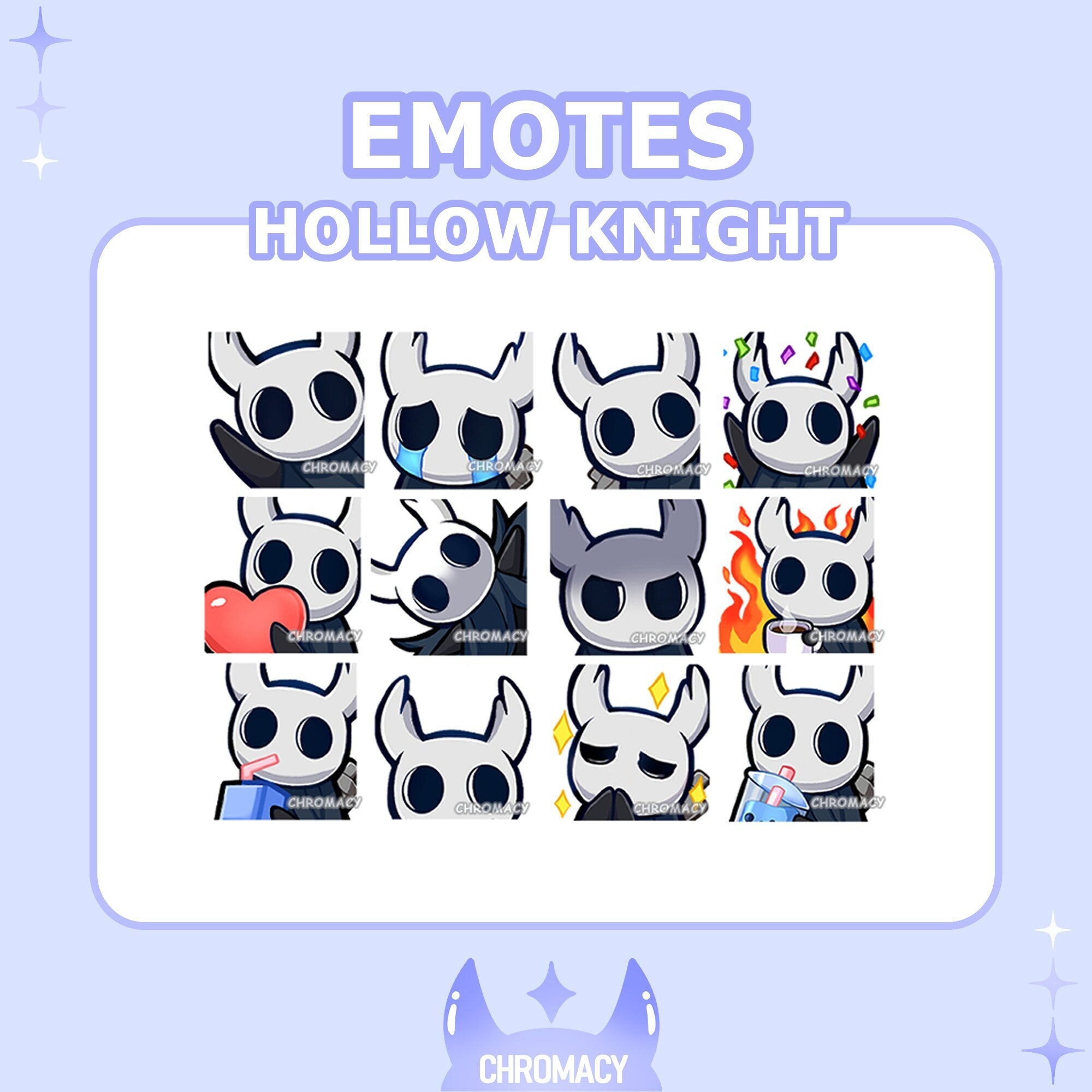 Hollow Knight Emote Bundle [twitch Graphics / Youtube / Discord] - Etsy