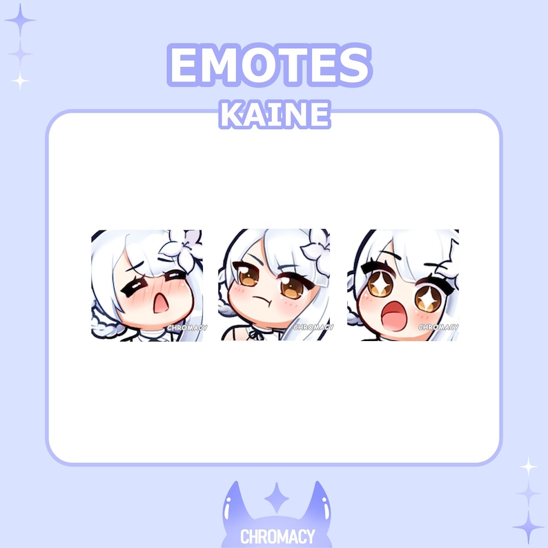 Kaine Emote Bundle [twitch Graphics / Youtube / Discord] - Etsy