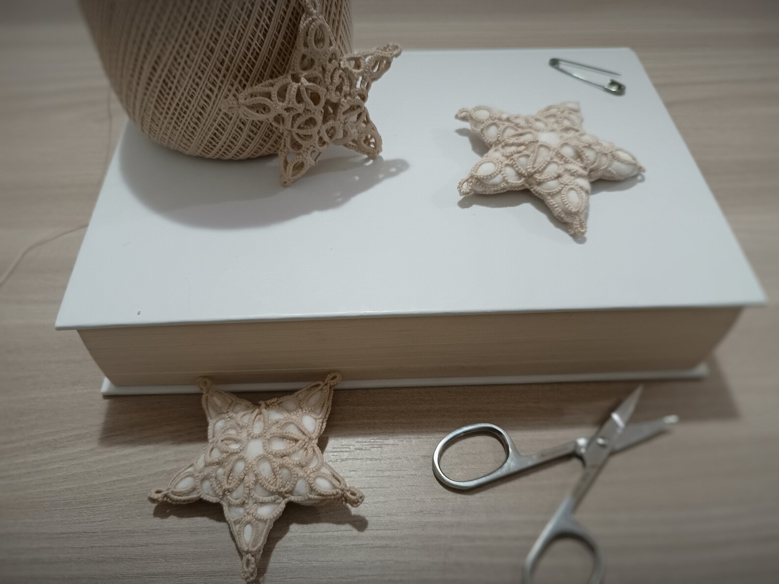 Tatting 3D Star Pattern PDF Schema Stella 3D Inchiacchierino - Etsy