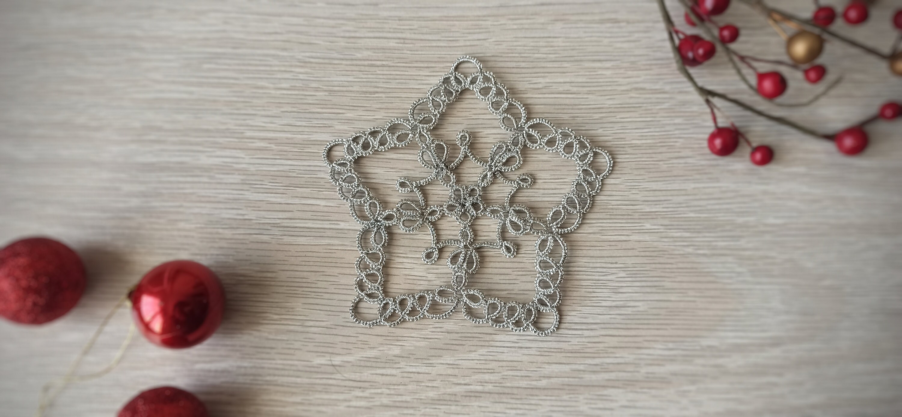 Tatting Star Pattern PDF Schema Stella in Chiacchierino ENG ITA - Etsy