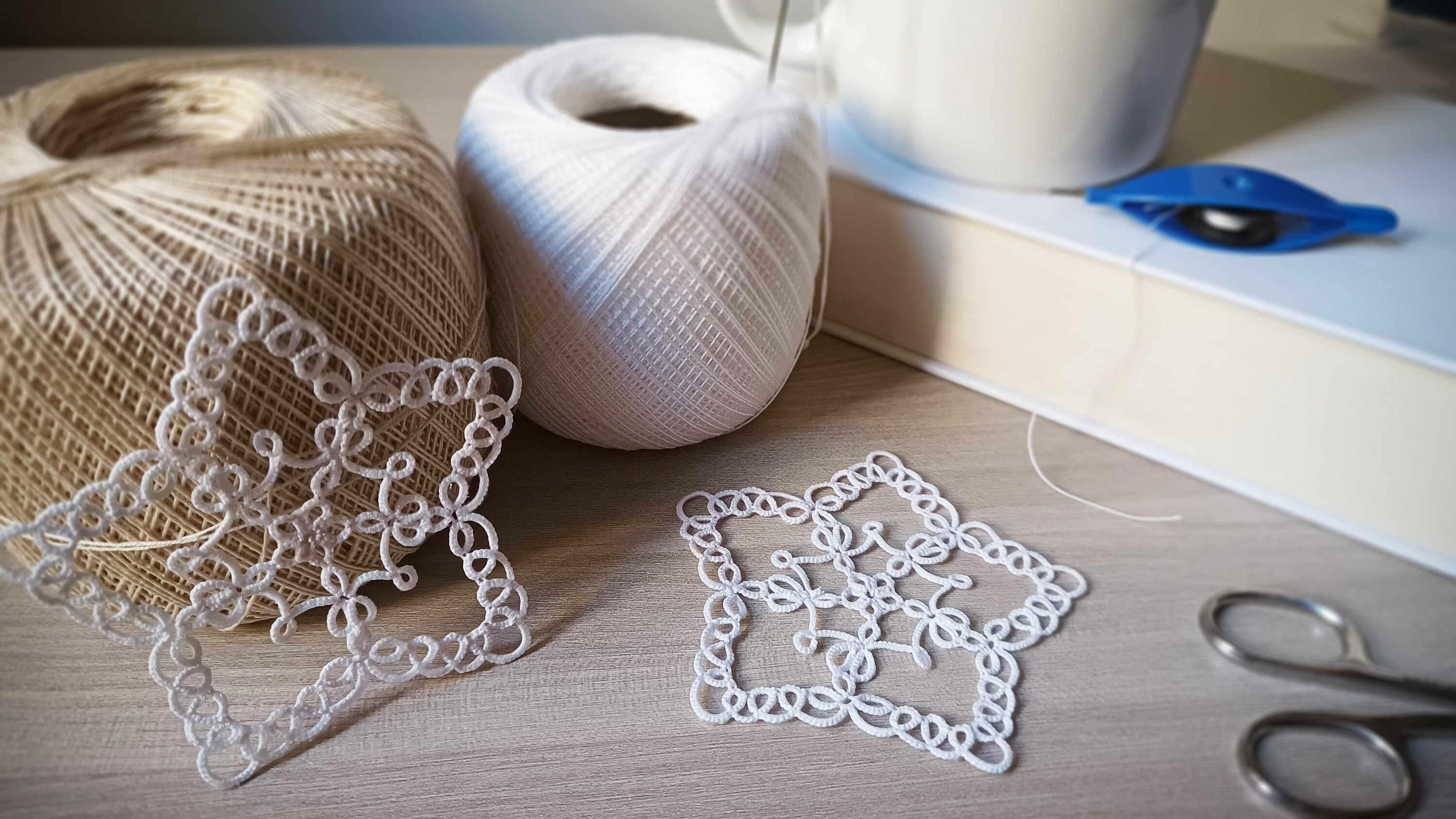 Tatting Star Pattern PDF Schema Stella in Chiacchierino ENG ITA - Etsy