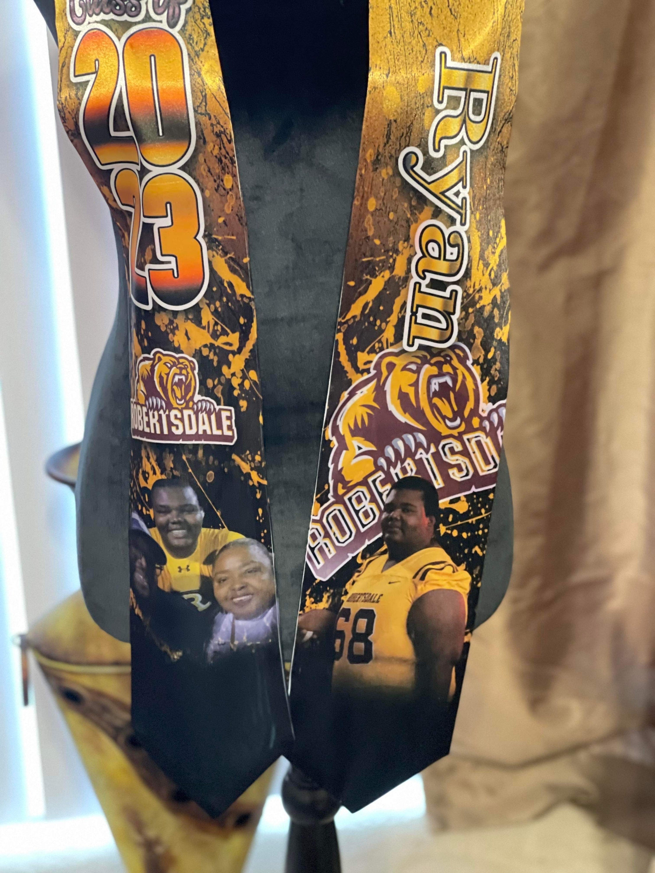 Custom Personalized Stole: Graduation Keepsake - Etsy