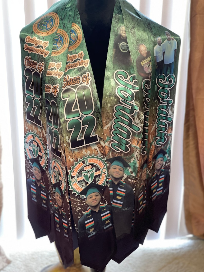 Custom Personalized Stole: Graduation Keepsake - Etsy