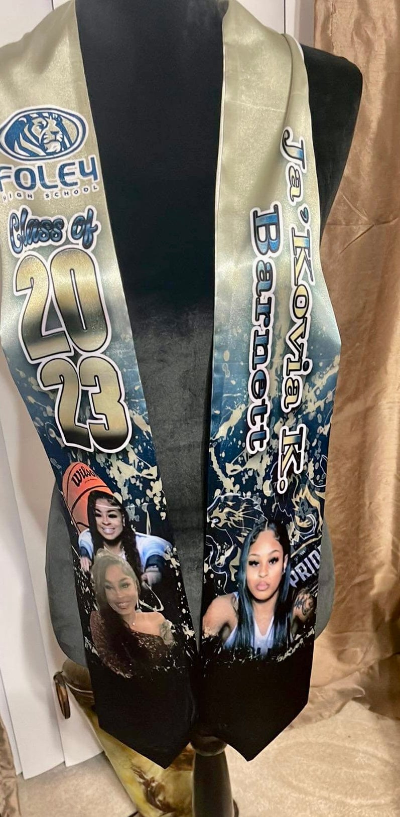 Custom Personalized Stole: Graduation Keepsake - Etsy