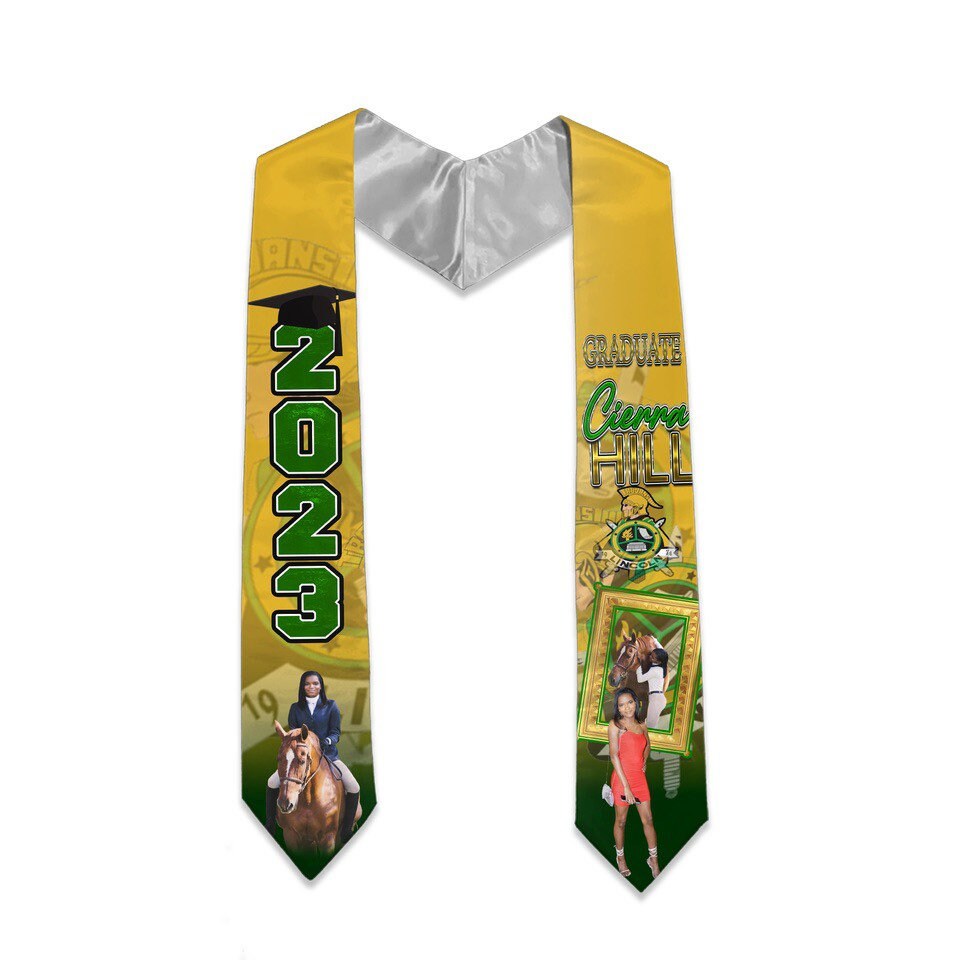 Custom Personalized Stole: Graduation Keepsake - Etsy