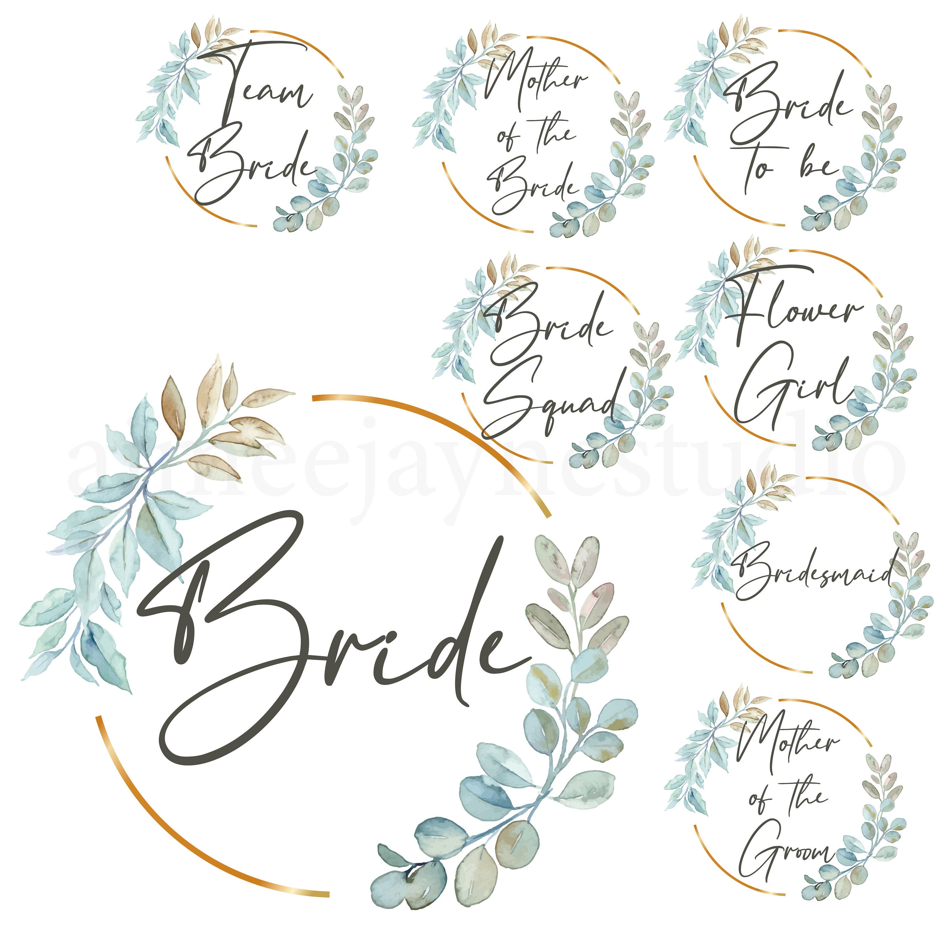 Bride Graphics, Bride to Be Clipart, Graphic, Team Bride, Bride Squad ...