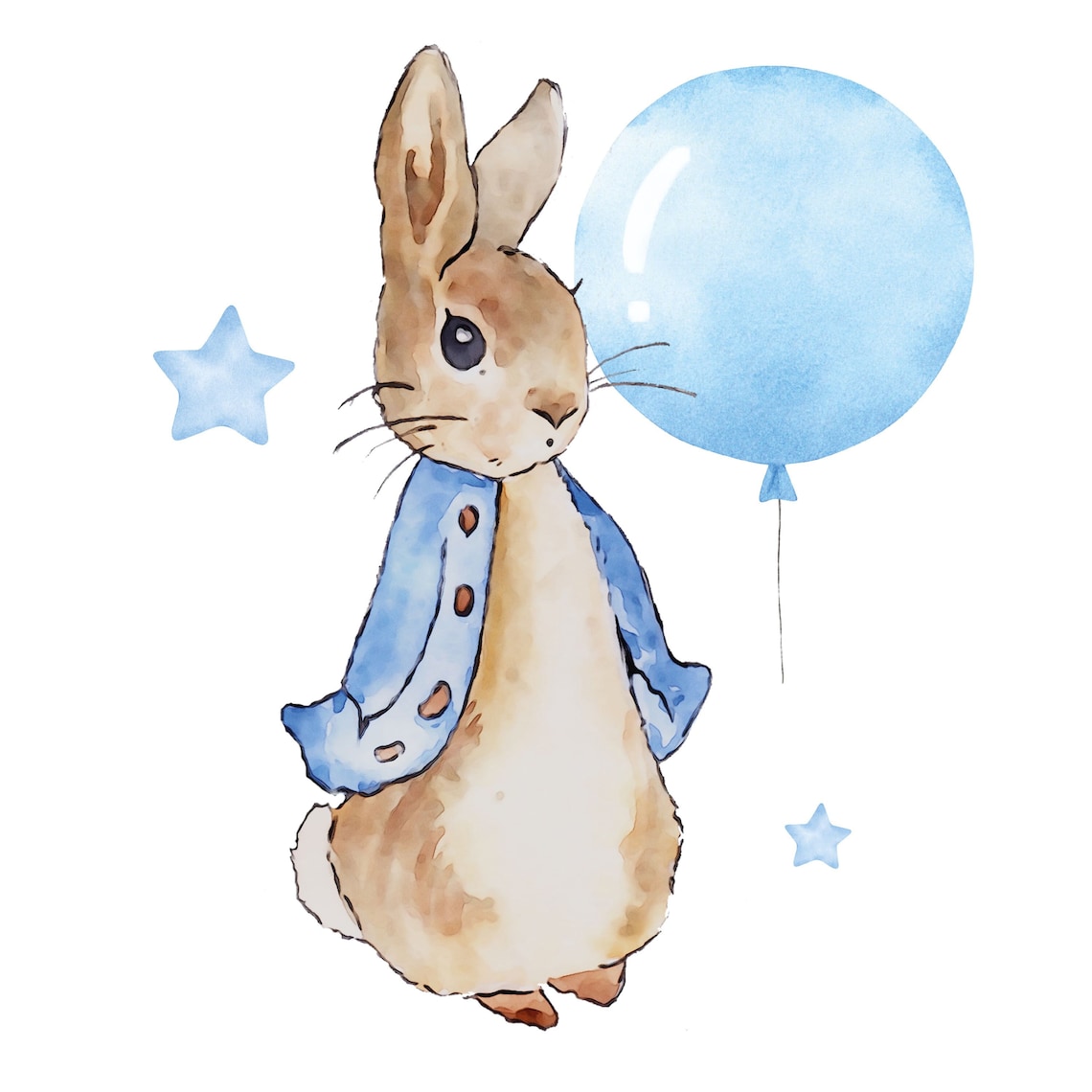 Peter Rabbit Clipart, PNG File Rabbit, Sublimation File, Design, Easter ...