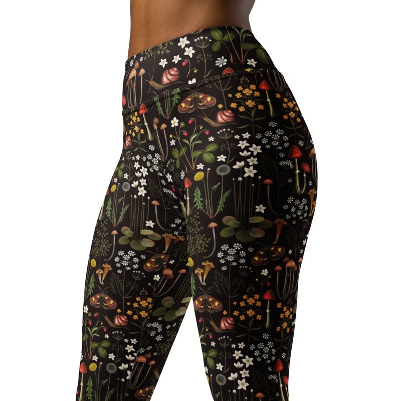 Moth Leggings Women - Etsy