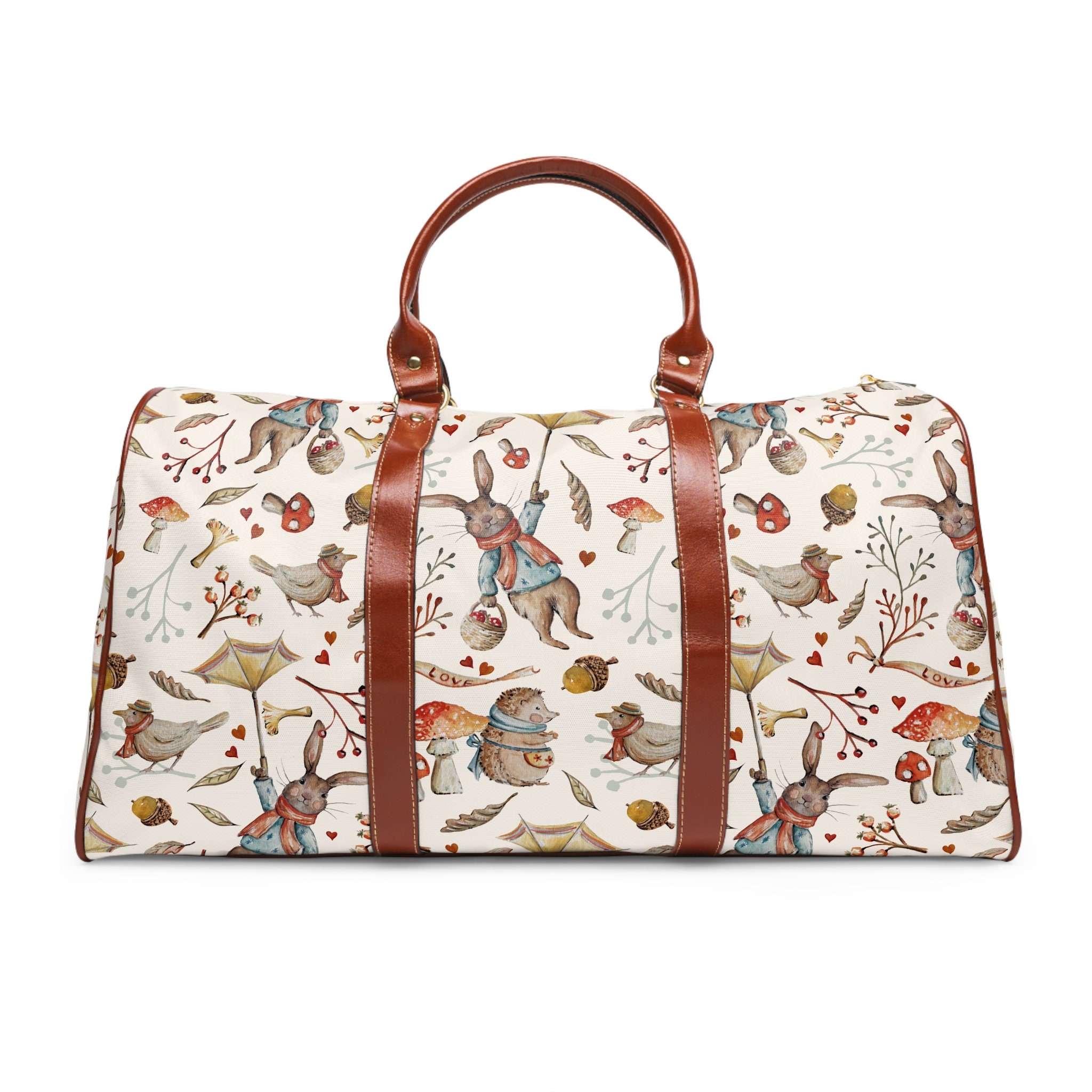 Gone with the Wind Cottagecore Waterproof Travel Bag with Bunny ...