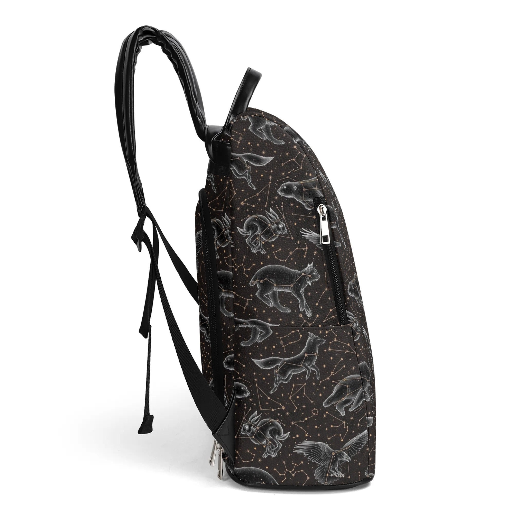 CELESTIAL ANIMALS Anti-theft Daypack, Mystical Perfect for Day Trips ...