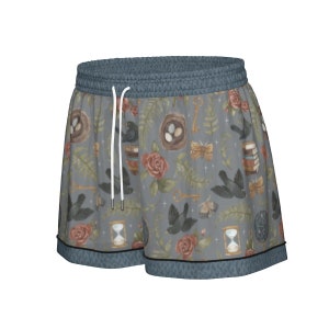 Mystical Witchy Women’s 2 Pcs Satin Pajama Set With Raven Spell Books ...