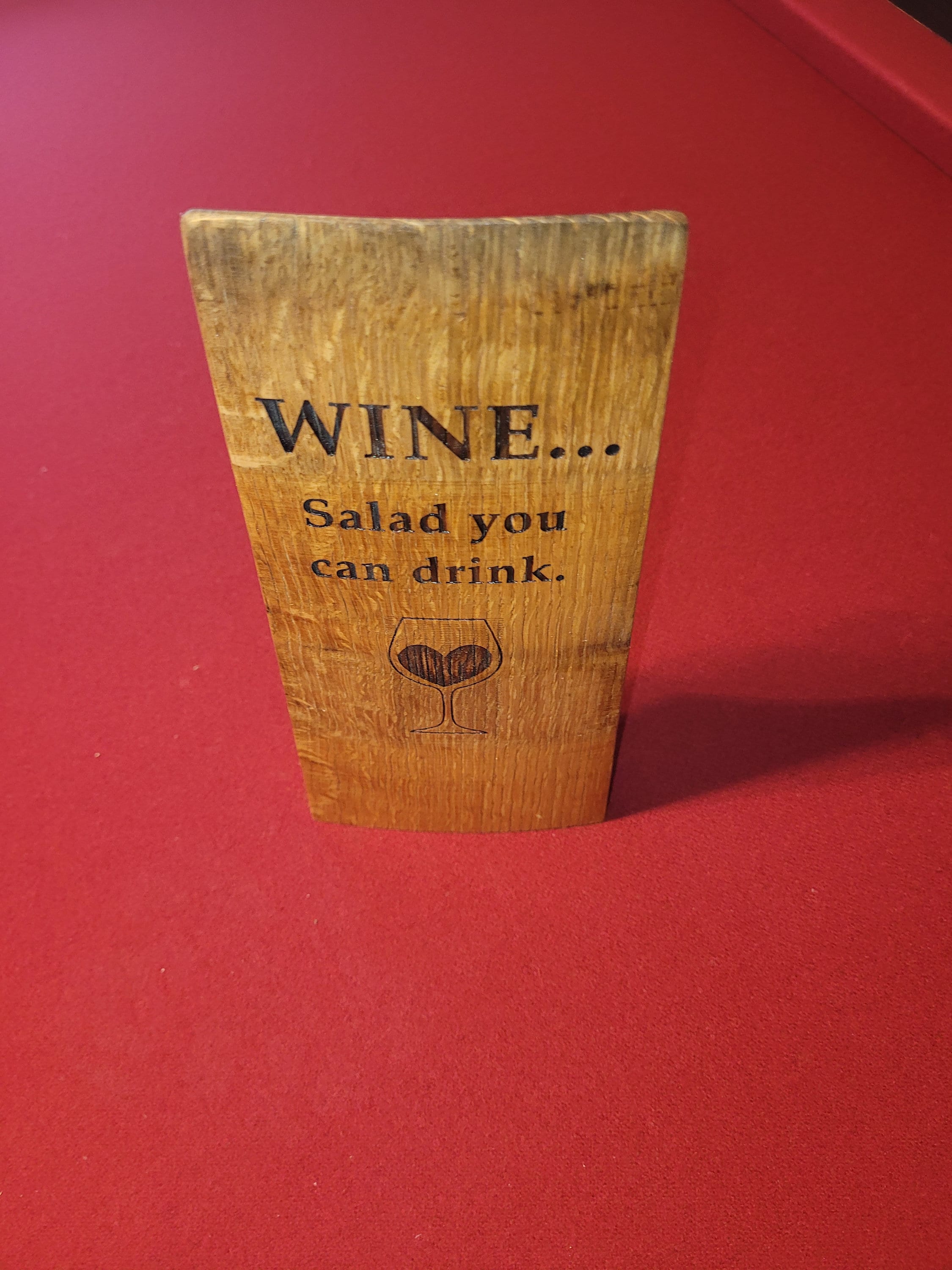 Wine Stave Stand up Signs - Etsy