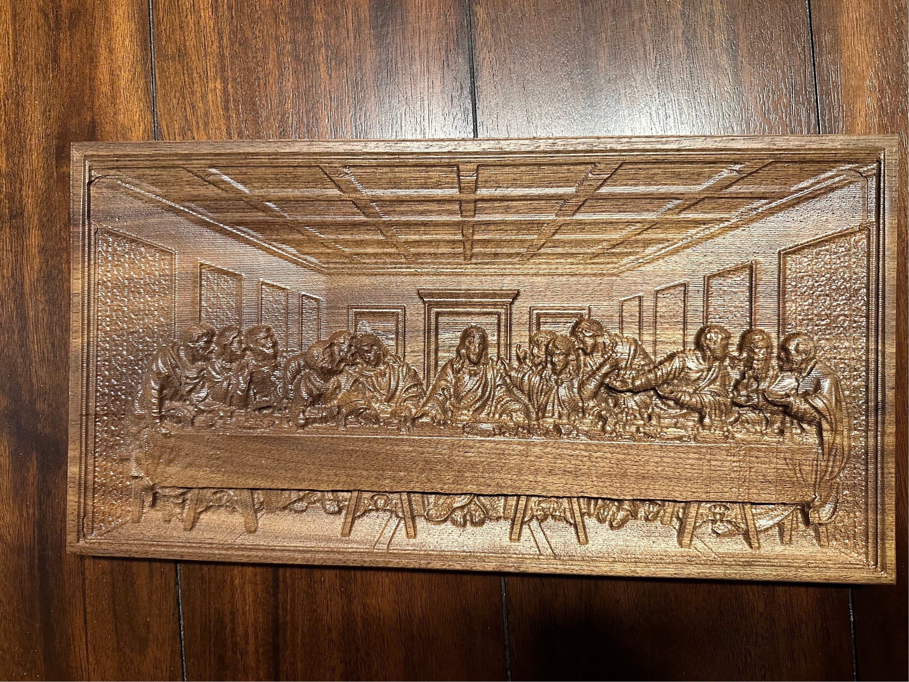 The Last Supper Carving - Etsy