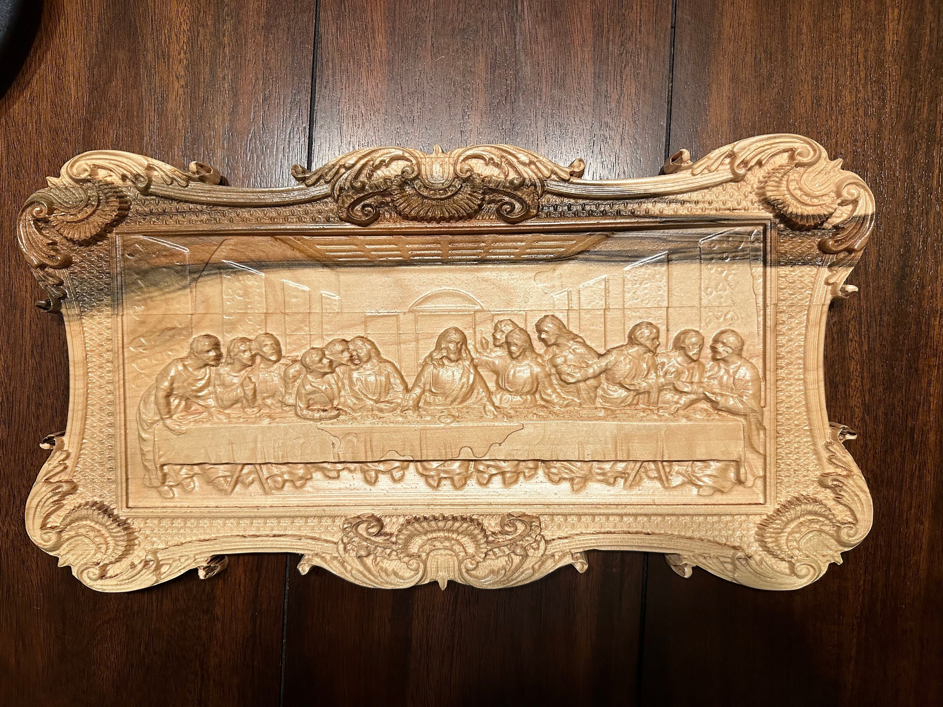 The Last Supper Carving - Etsy
