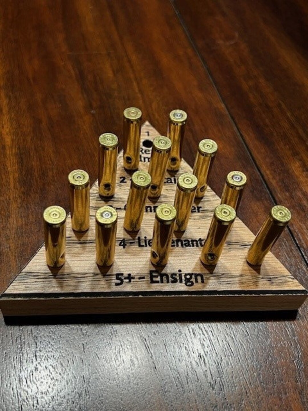 Peg Game Navy Rank Version - Etsy