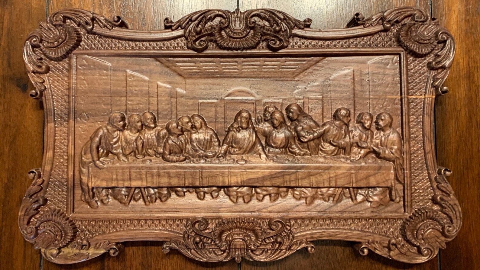 The Last Supper Carving - Etsy