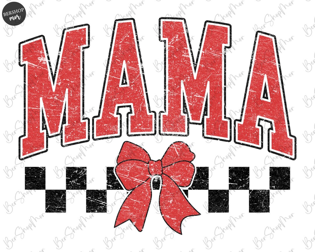 Mama Valentine Checkered Design, Mama Valentine Png, Mama Coquette ...
