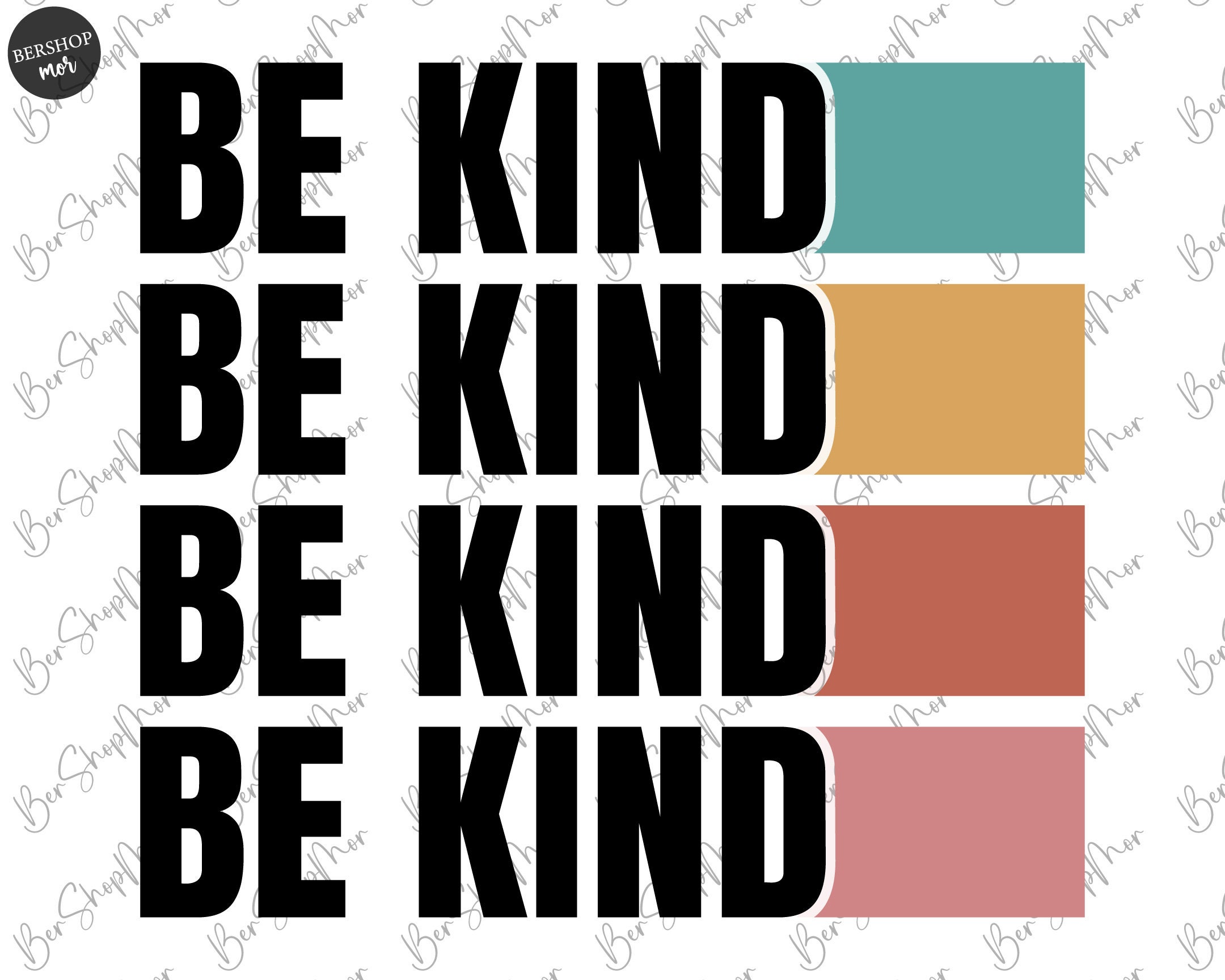 Retro Be Kind Png, Be Kind Sublimation Design, Be Kind, Vintage Be Kind ...