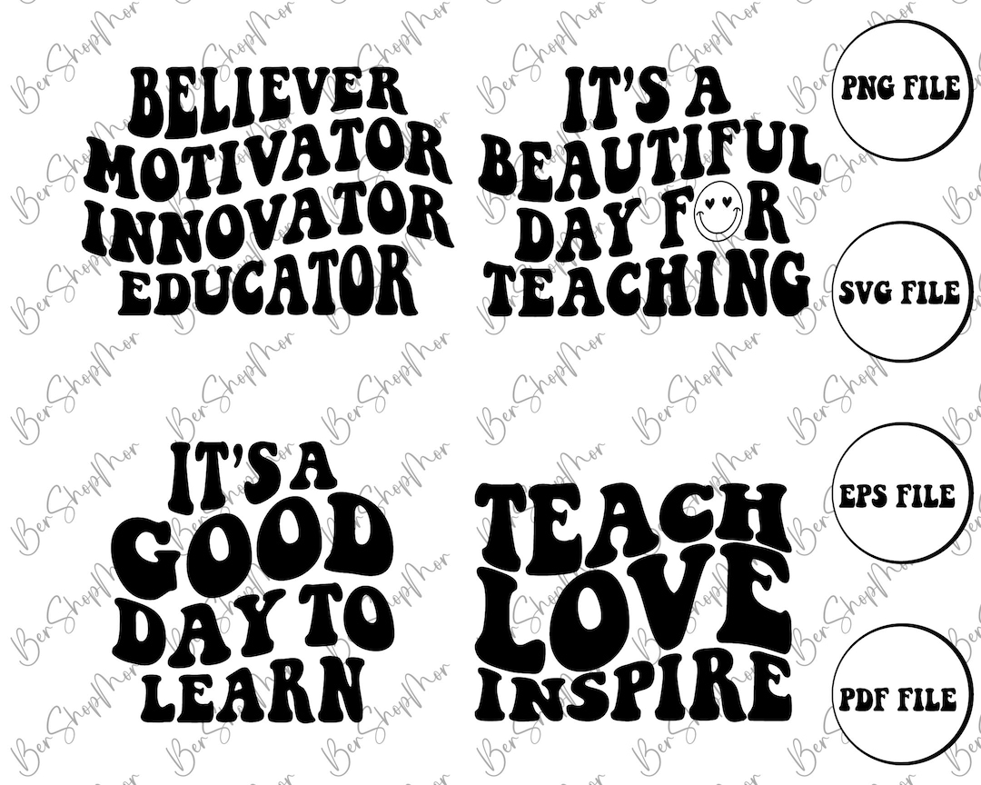 Teacher Bundle Svg, Teacher Life Svg, Teacher Mug Svg, Teacher Gift ...