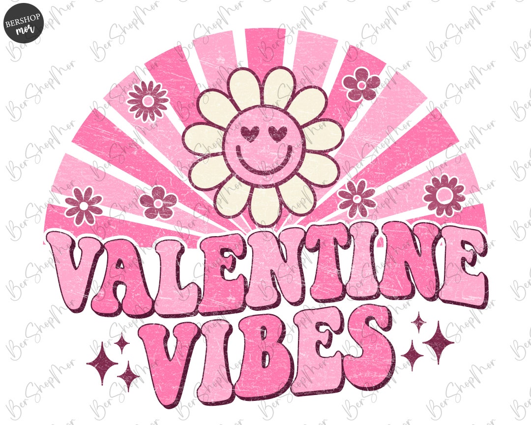 Love Vibes Png, Valentines Day, Heart Love, Sublimation Design ...