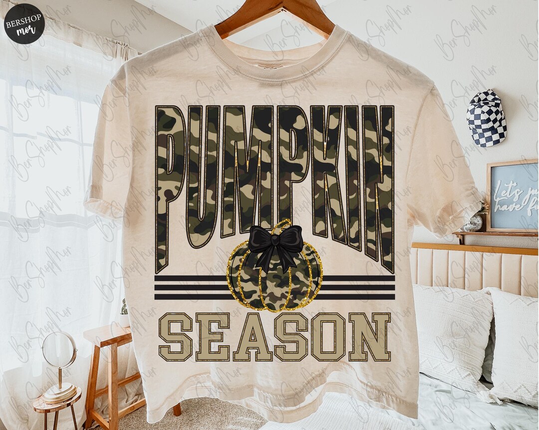 Camo Pumpkin Season PNG, Halloween Camo Design, Pumpkin Fall Coquette ...